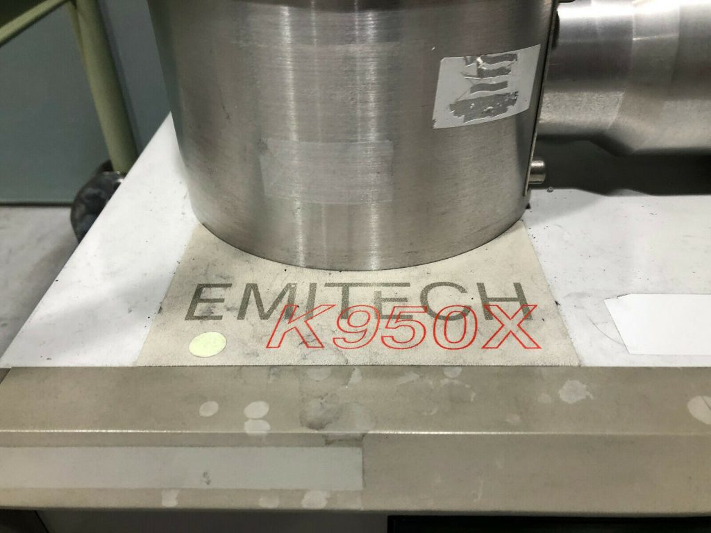 Emitech K950X Carbon Coater (For Parts/Not Working) – Novus Ferro Pte Ltd