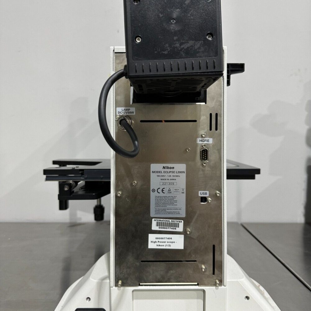 Nikon Eclipse L200N Wafer Inspection Microscope – Novus Ferro Pte Ltd