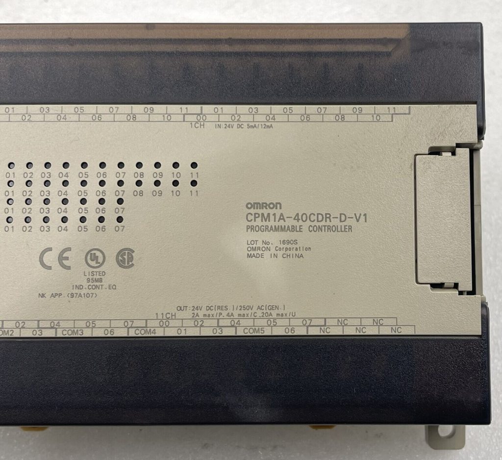 Omron CPM1A-40CDR-D-V1 Micro Programmable Controller – Novus Ferro Pte Ltd