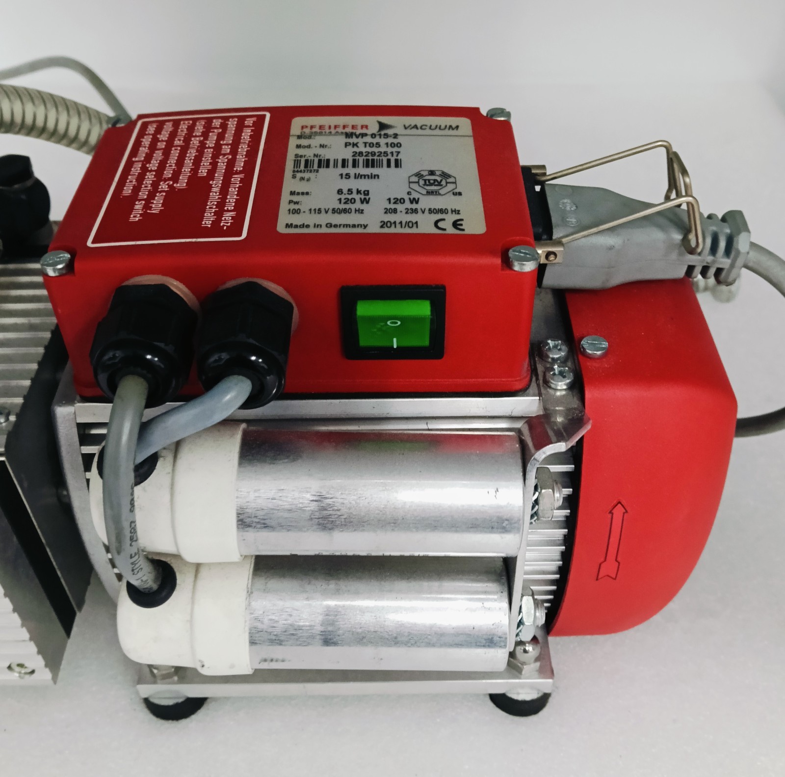 Pfeiffer MVP 015-2 Diaphragm Vacuum Pump – Novus Ferro Pte Ltd