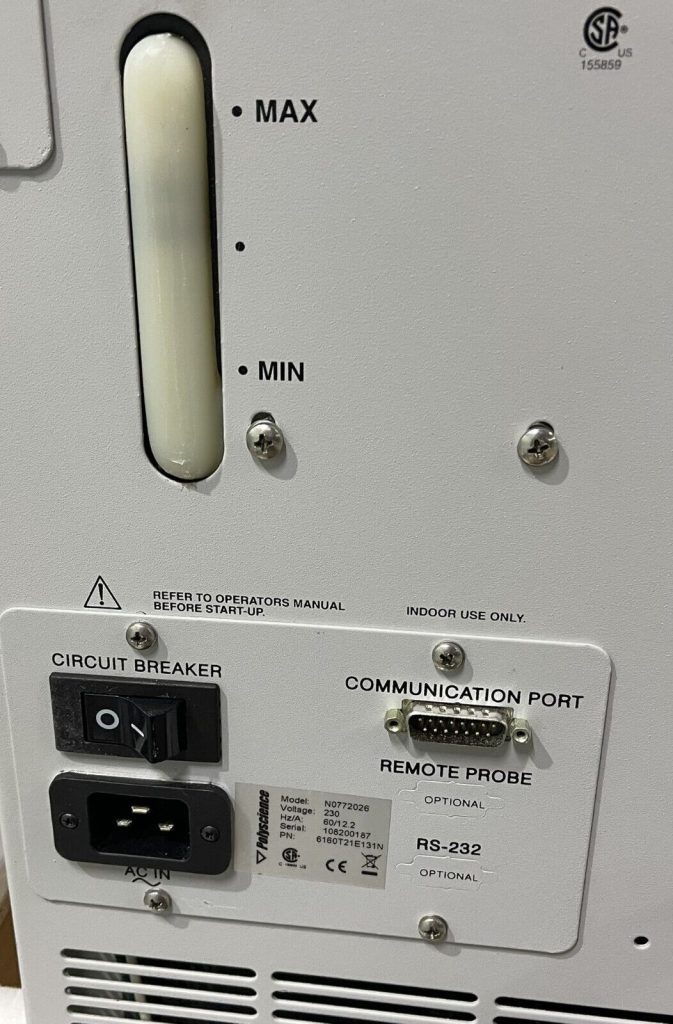 Polyscience N0772026 Benchtop Chiller – Novus Ferro Pte Ltd