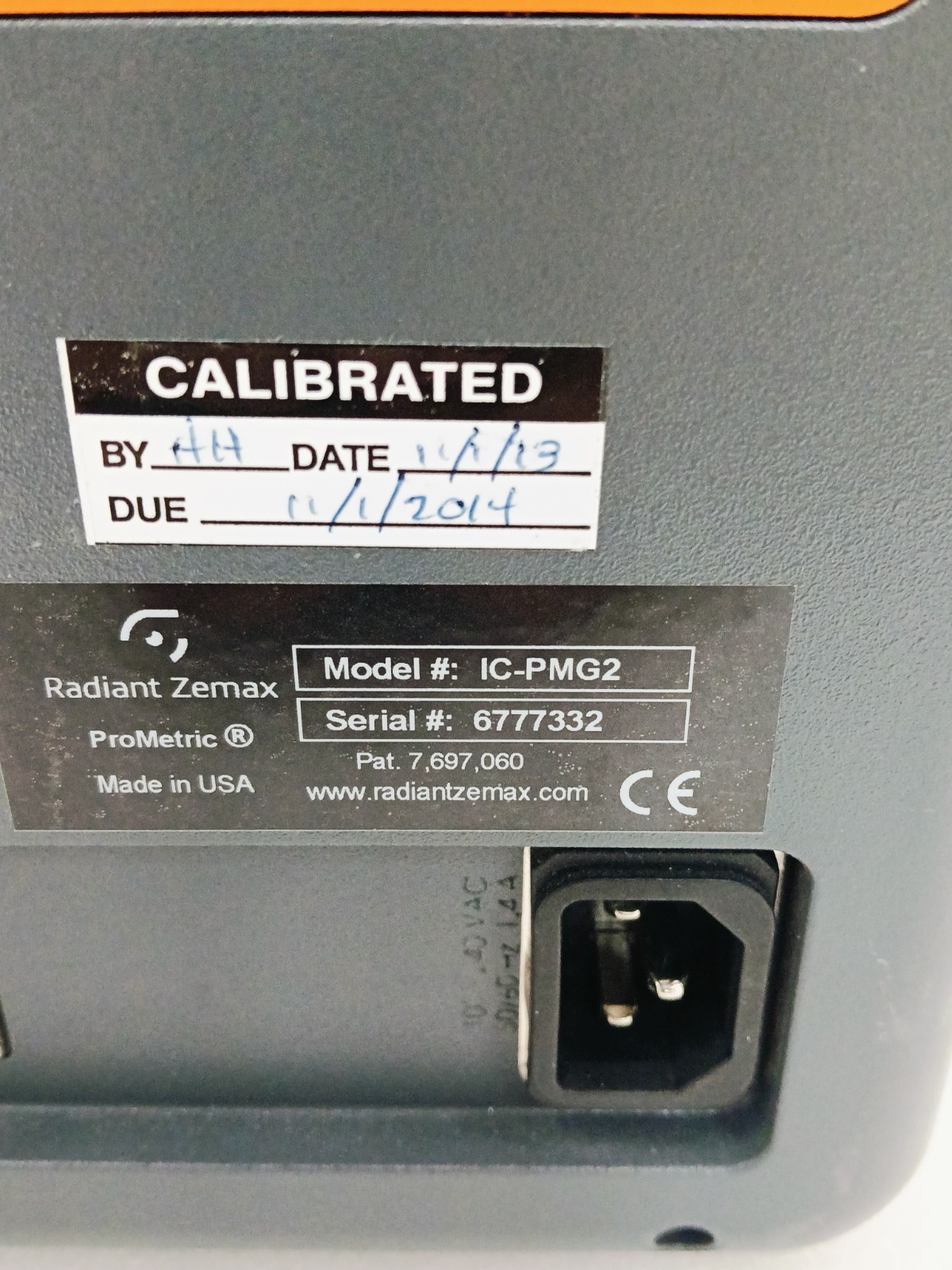 Radiant Zemax IC-PMG2 Vision Systems – Novus Ferro Pte Ltd