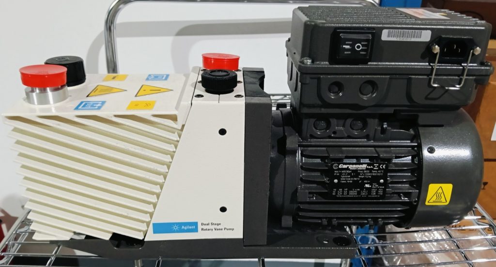 Agilent G3850-80240 DS202 Dual Stage Rotary Vane Pump – Novus Ferro Pte Ltd