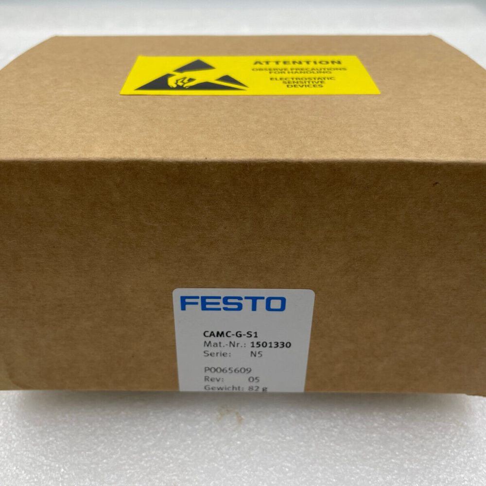 Festo CMMP-AS-C2-3A-M3 Motor Controller with CAMC-G-S1 Safety Module ...