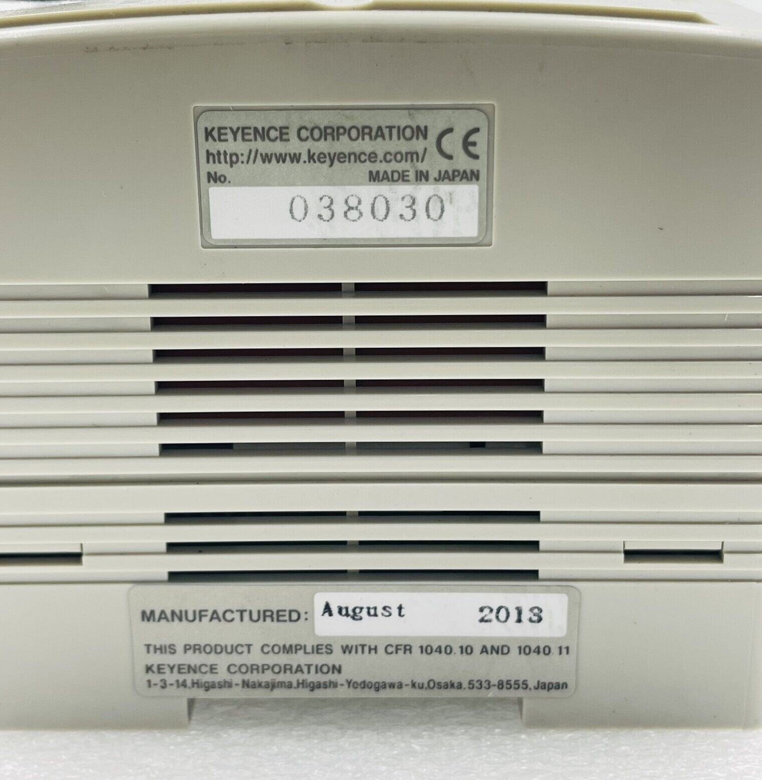 Keyence LK-2101 CCD Laser Displacement Sensor – Novus Ferro Pte Ltd