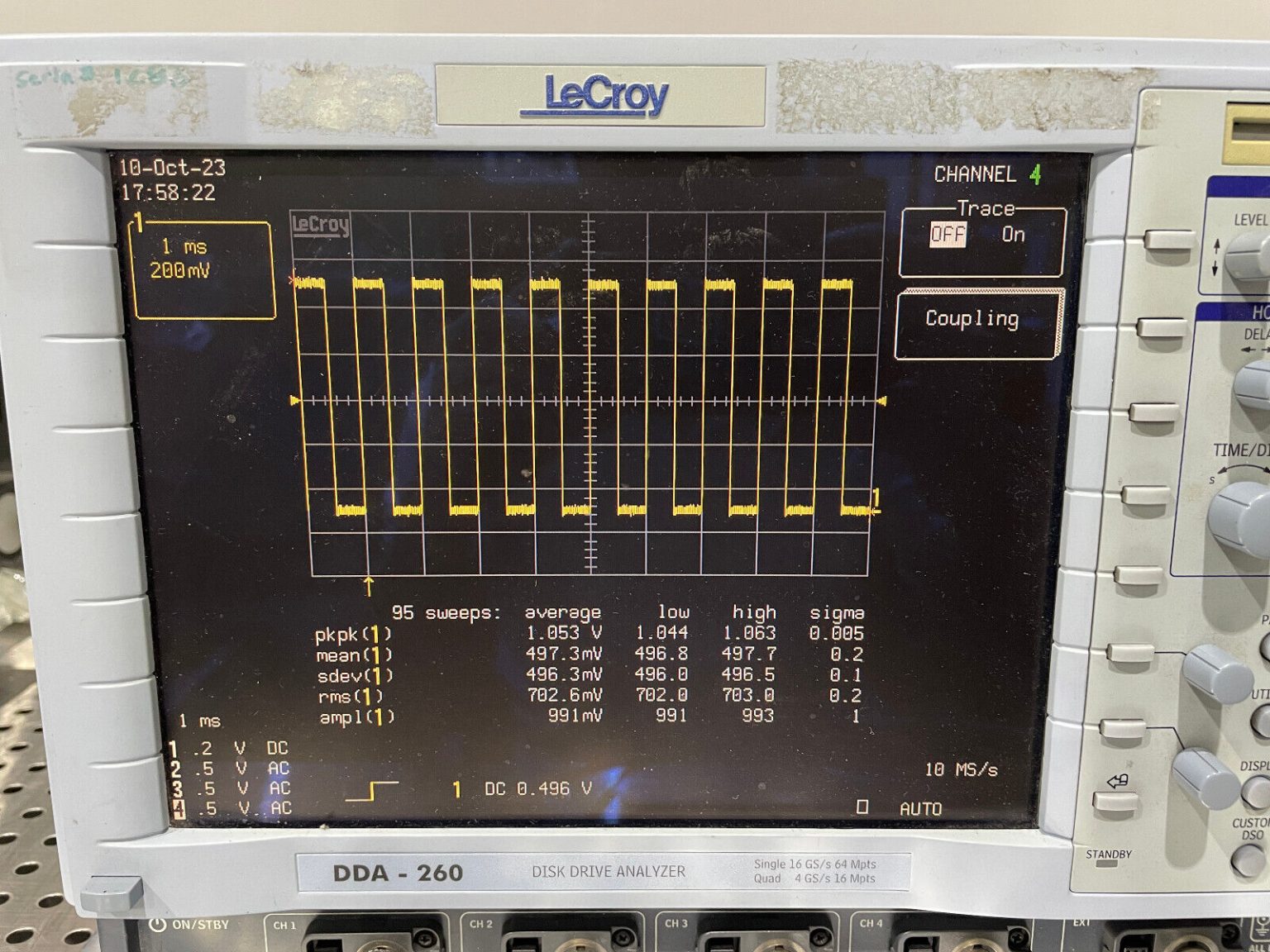 LeCroy DDA-260 Disk Drive Analyzer – Novus Ferro Pte Ltd
