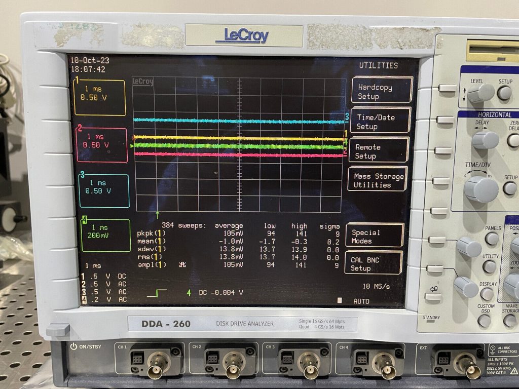 LeCroy DDA-260 Disk Drive Analyzer – Novus Ferro Pte Ltd