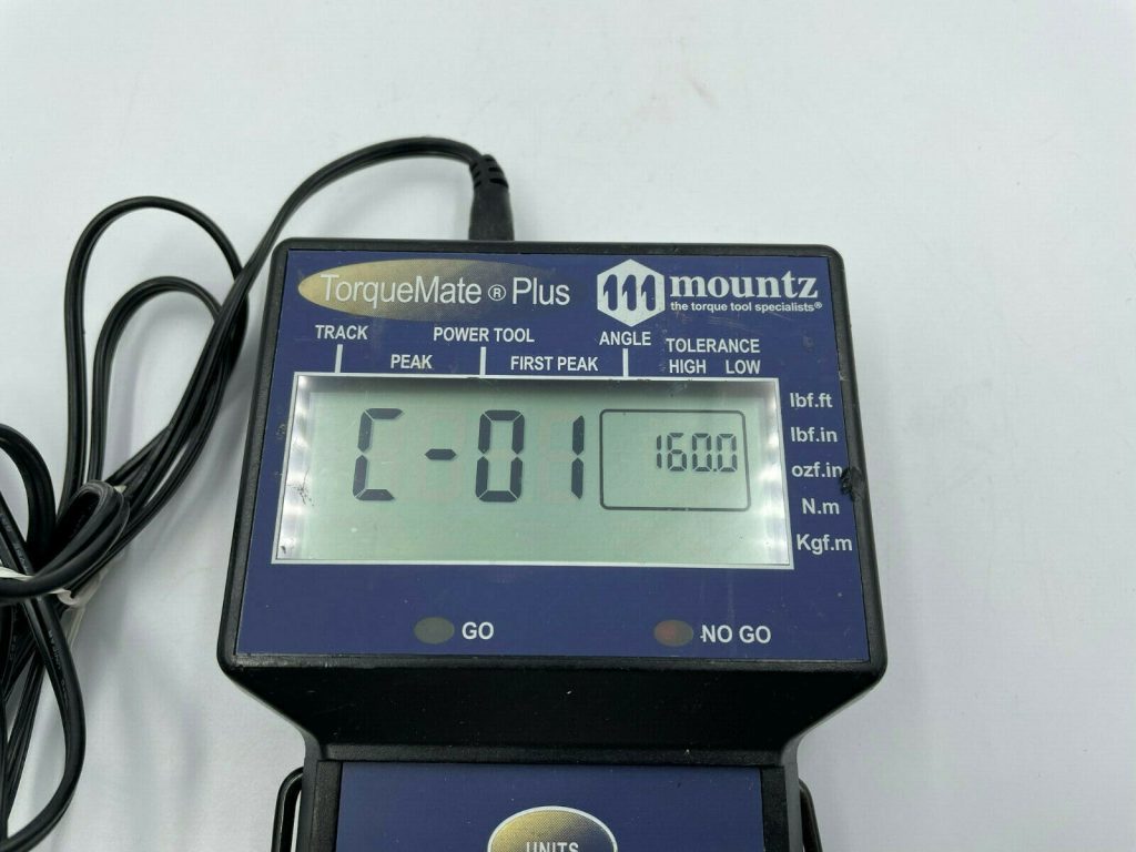 Mountz TorqueMate Plus Portable Handheld Torque Analyzer – Novus Ferro ...