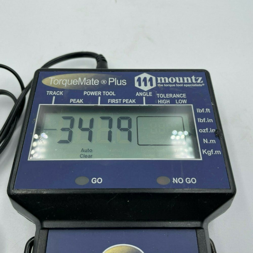 Mountz TorqueMate Plus Portable Handheld Torque Analyzer – Novus Ferro ...