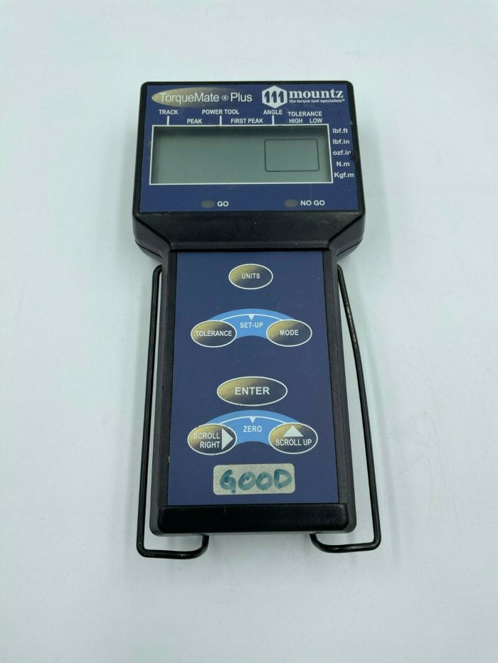 Mountz TorqueMate Plus Portable Handheld Torque Analyzer – Novus Ferro ...