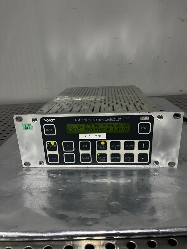 VAT Adaptive Pressure Controller PM-5 – Novus Ferro Pte Ltd