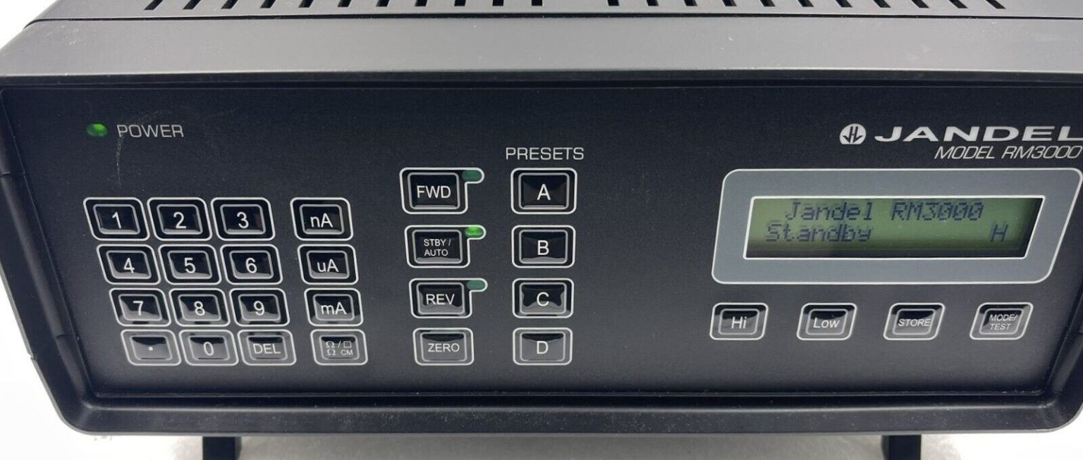 Jandel RM3000 Test Unit – Novus Ferro Pte Ltd