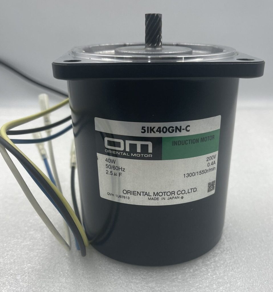 Oriental Motor 5IK40GN-C Induction Motor – Novus Ferro Pte Ltd