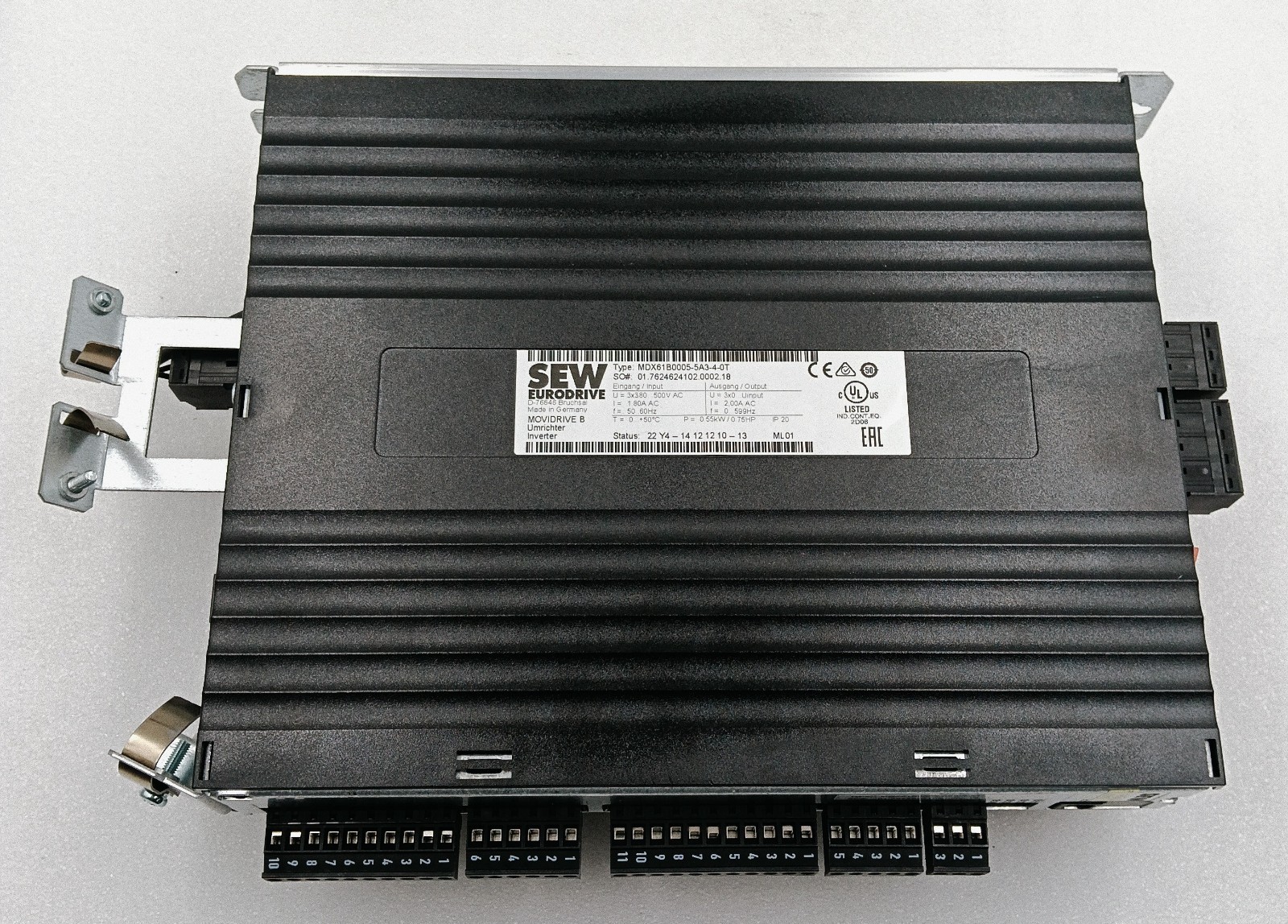 SEW Eurodrive MDX61B0005-5A3-0T Movidrive Servo Drive – Novus Ferro Pte Ltd