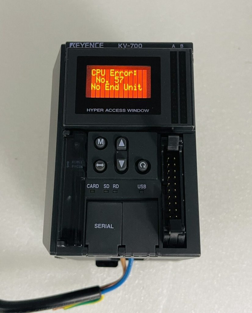 Keyence KV-700 CPU Module – Novus Ferro Pte Ltd
