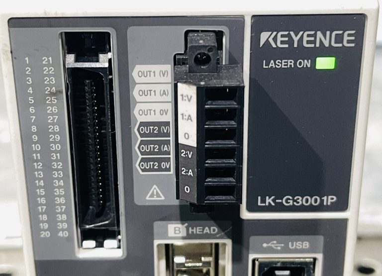 Keyence LK-G3001P Laser Controller with LK-GD500 Display Panel & LK-G10 ...