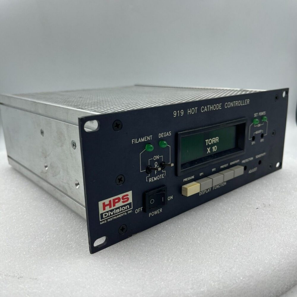 MKS HPS 919 Hot Cathode Controller – Novus Ferro Pte Ltd