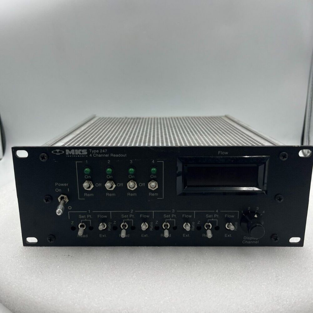 MKS Instruments 247D 4-Channel Readout – Novus Ferro Pte Ltd