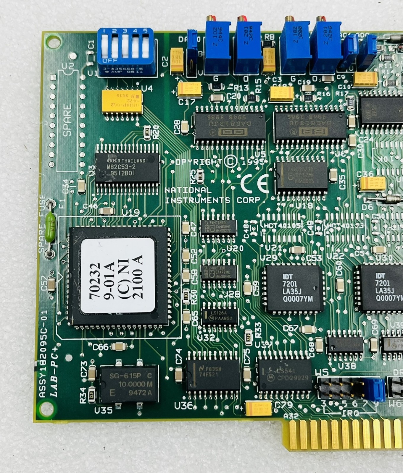 National Instruments ASSY182095C-01 PCB Board – Novus Ferro Pte Ltd
