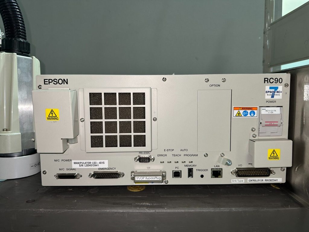 Seiko Epson LS3-401S SCARA Robot with RC90 Controller – Novus Ferro Pte Ltd