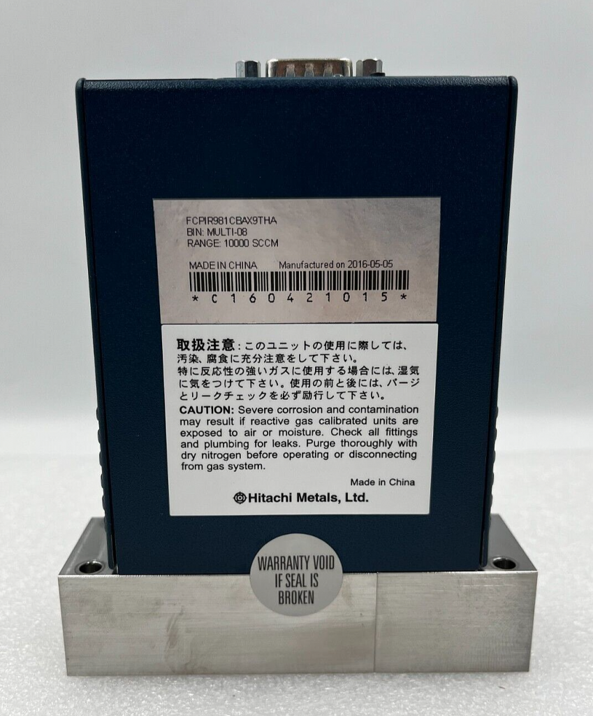Aera FCPIR981CBAX9THA Mass Flow Controller 10000 SCCM N2 – Novus Ferro ...