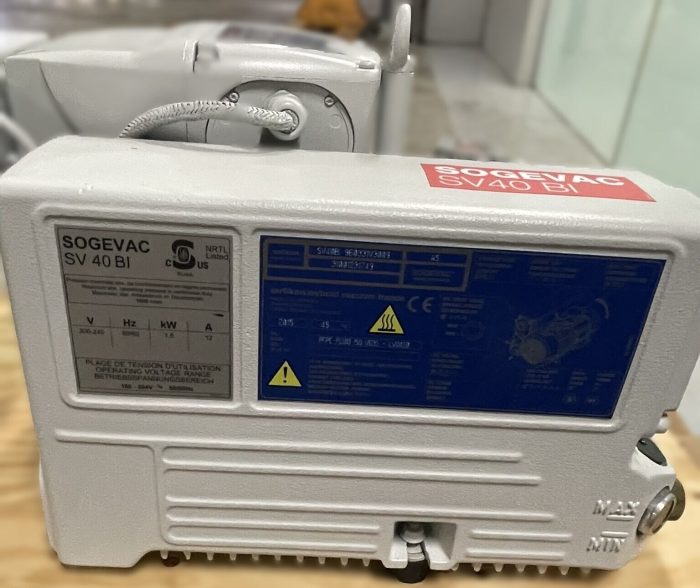 Leybold Sogevac SV 40 BI Rotary Vane Pump – Novus Ferro Pte Ltd