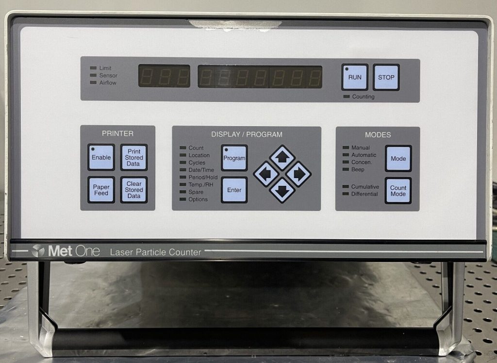 Met One 2200C Laser Particle Counter – Novus Ferro Pte Ltd