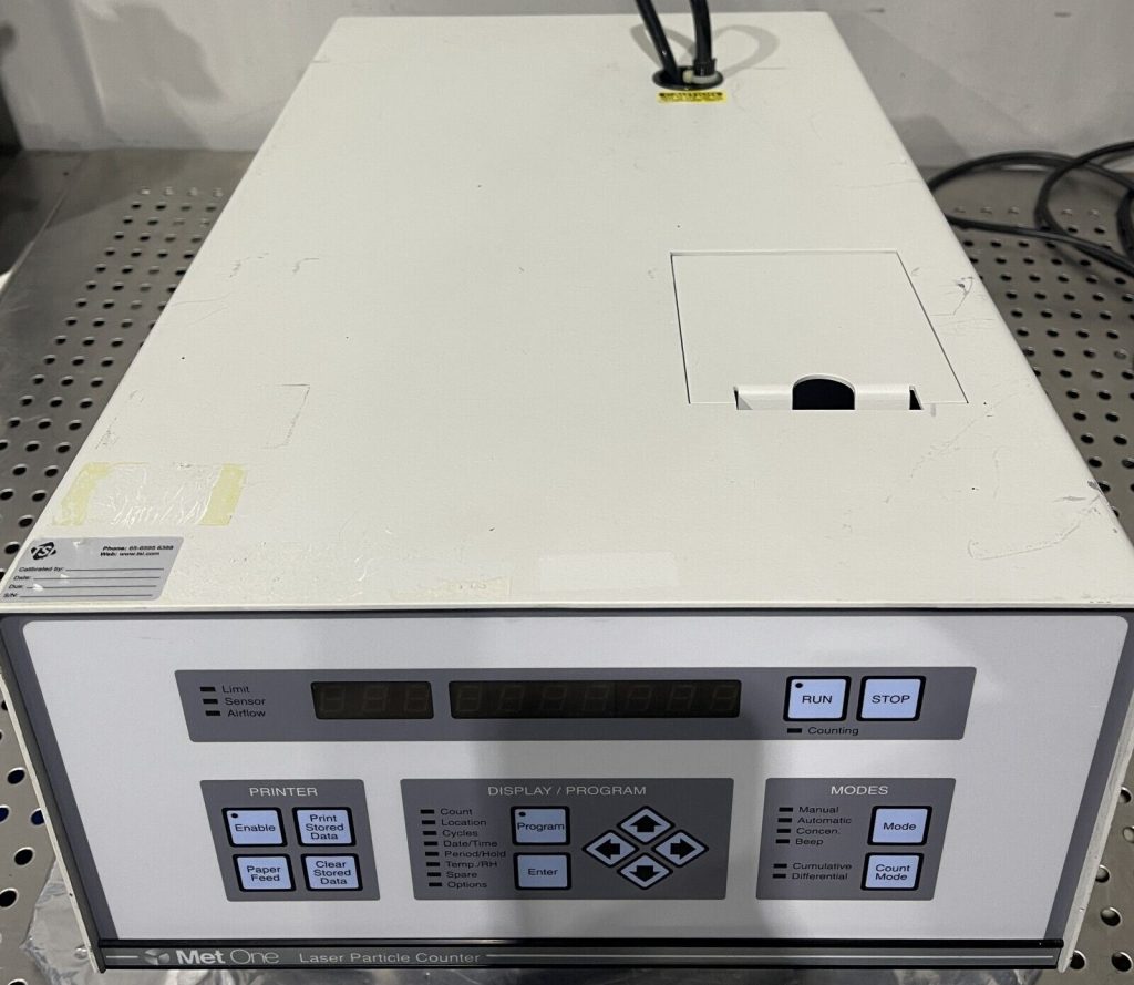 Met One 2200C Laser Particle Counter – Novus Ferro Pte Ltd