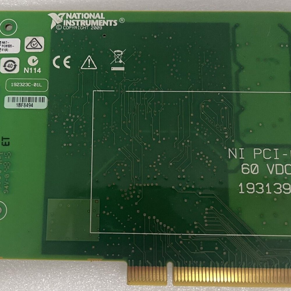 National Instruments NI PCI-6520 Industrial Digital PCI – Novus Ferro ...