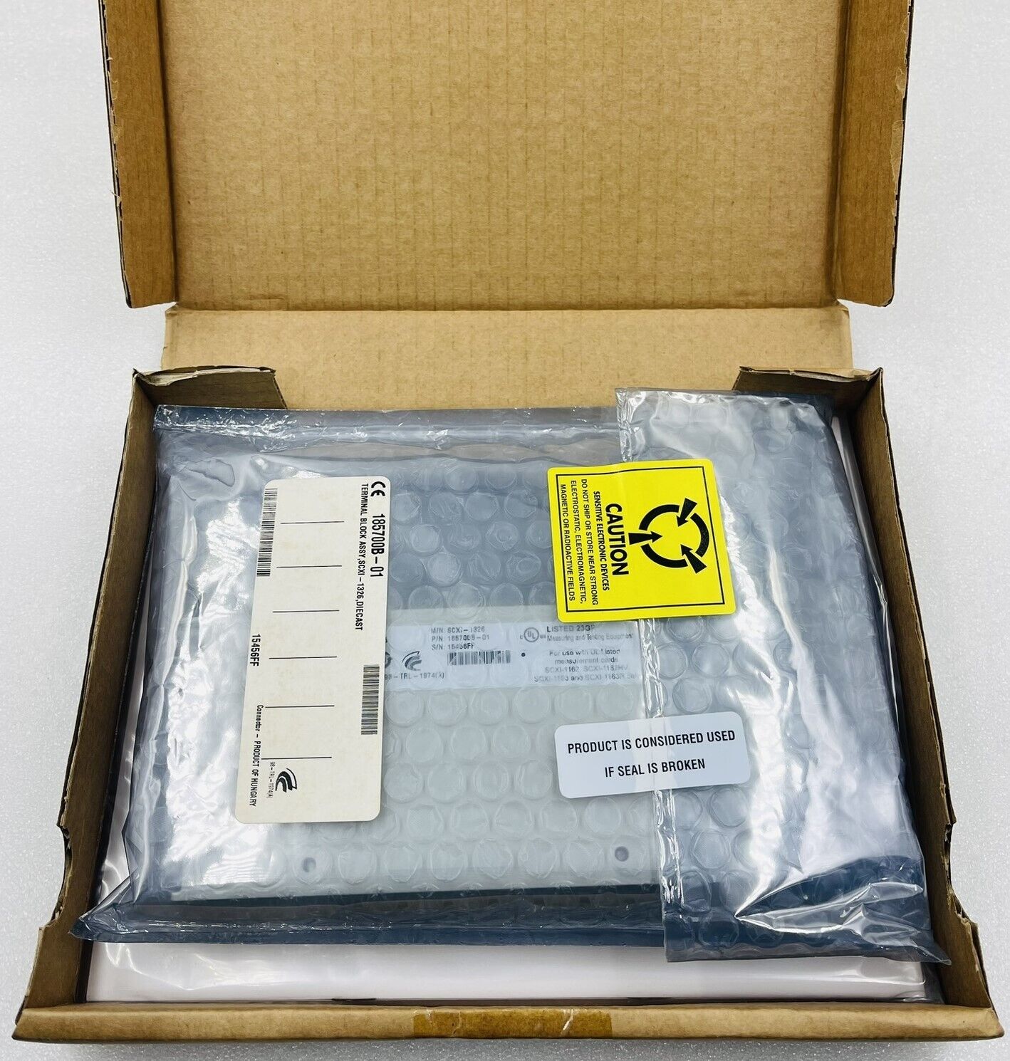 National Instruments SCXI-1326 Terminal Block – Novus Ferro Pte Ltd