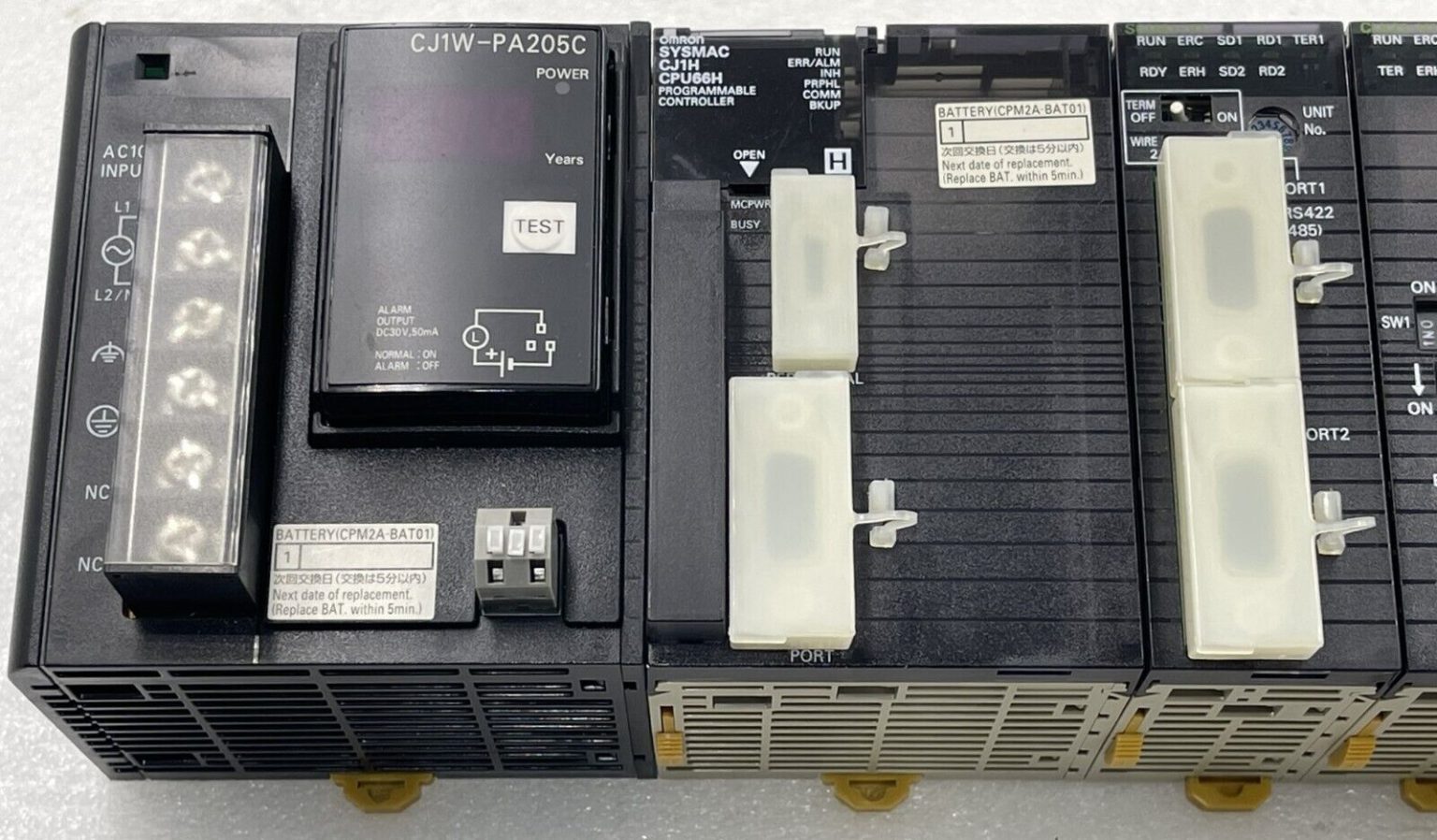 Omron CJ1W-PA205C Power Supply Unit – Novus Ferro Pte Ltd