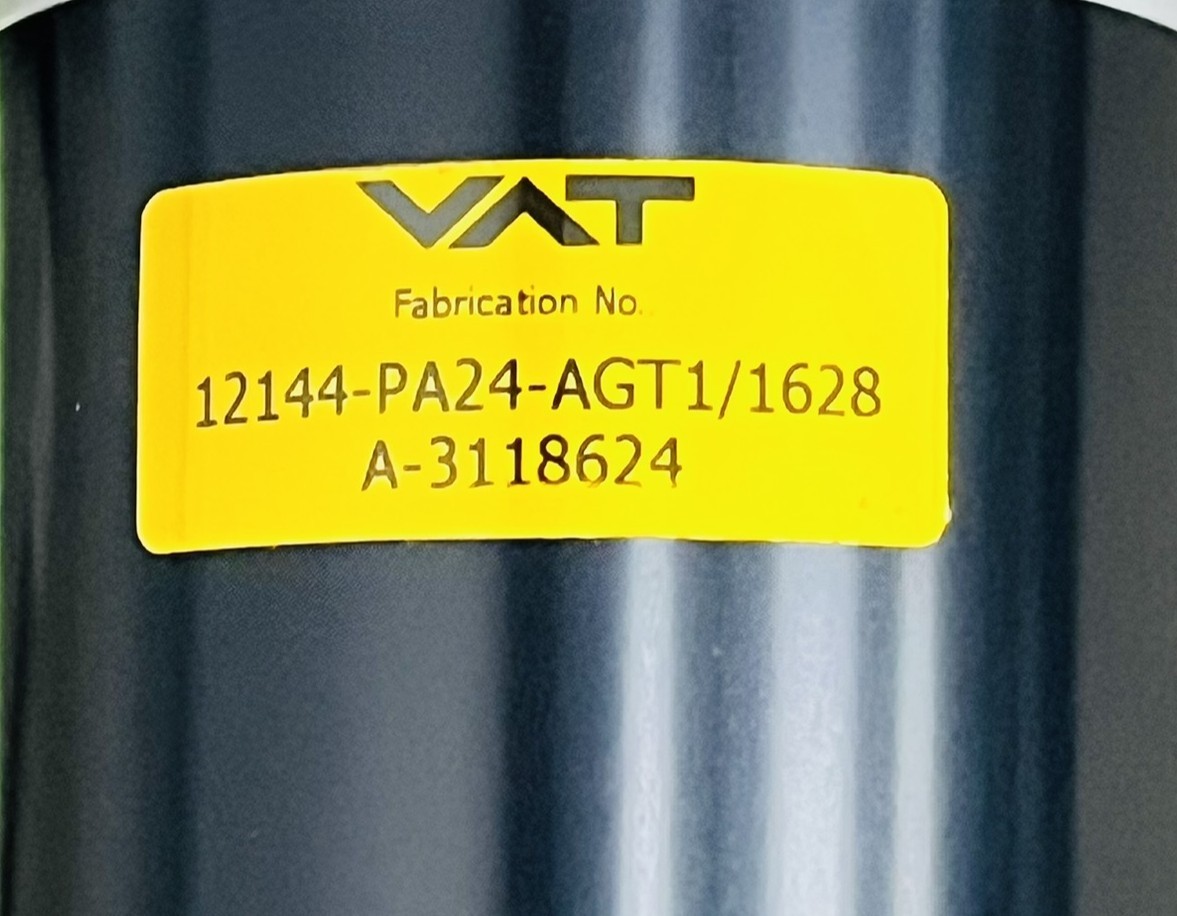 VAT 12144-PA24-AGT1/1628 Gate Valve – Novus Ferro Pte Ltd