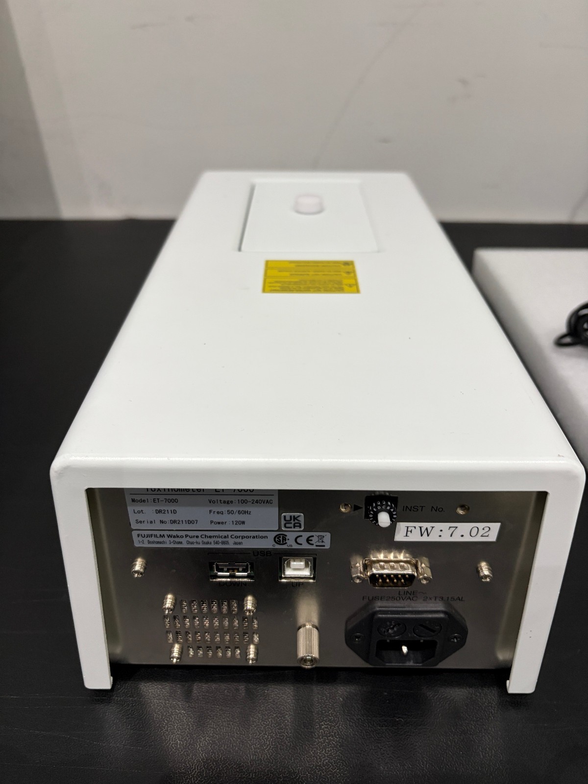 Fujifilm Wako ET-7000 Toxinometer – Novus Ferro Pte Ltd