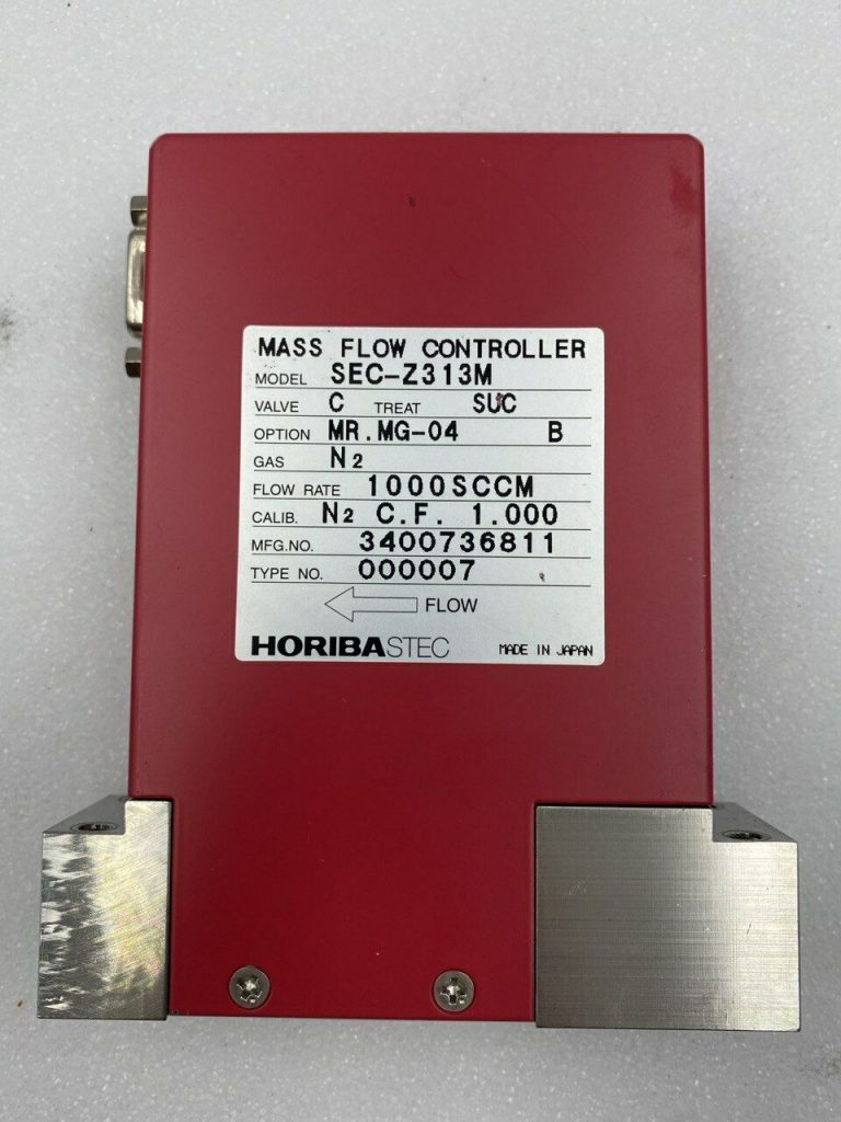 HoribaSTEC SEC-Z313M Mass Flow Controller 1000 SCCM N2 – Novus Ferro ...