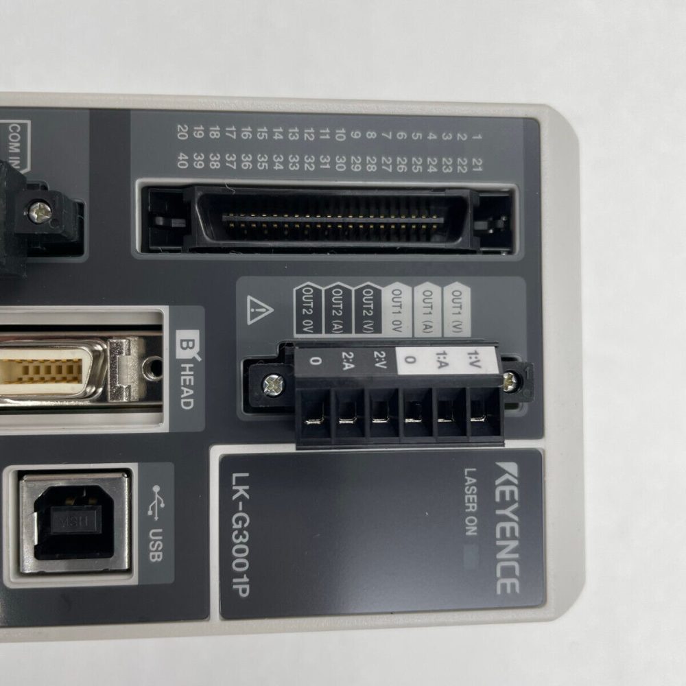 Keyence LK-G3001P Controller with LK-GD500 Display Panel – Novus Ferro ...