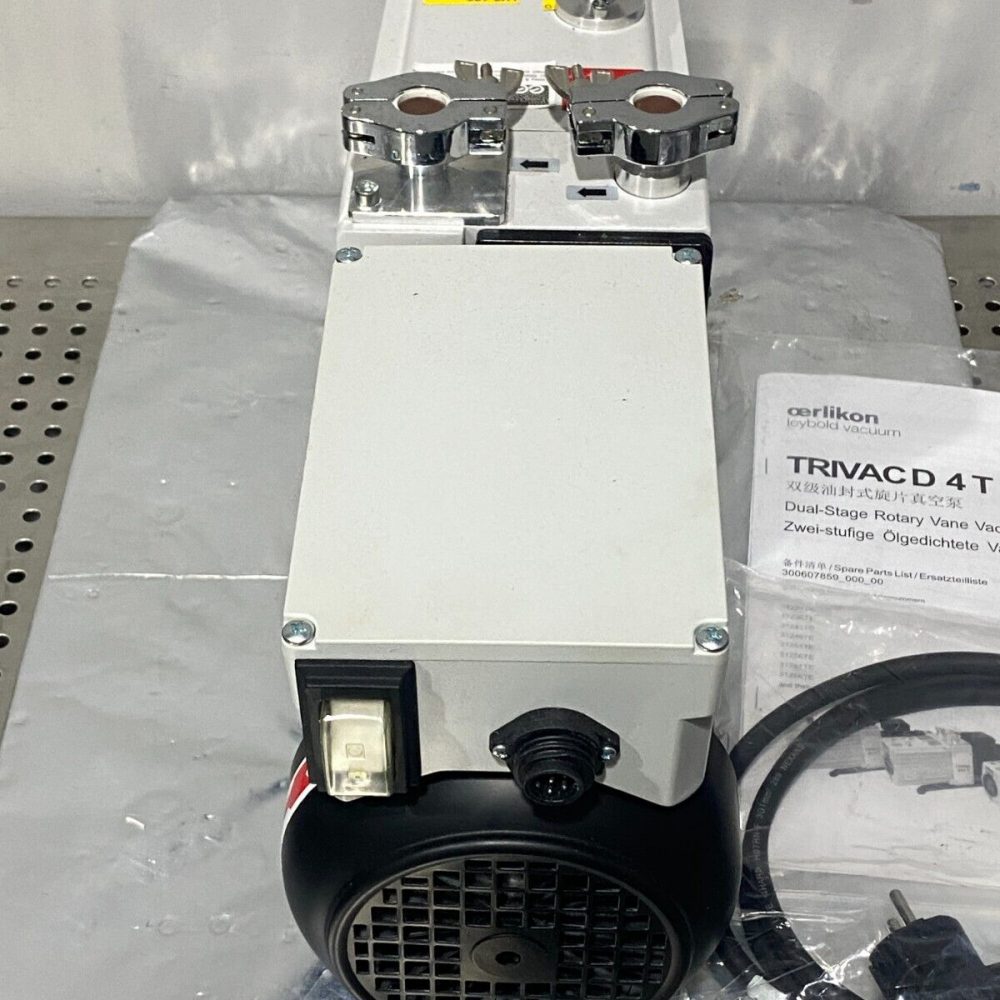 Leybold TriVac D8T Dual Stage Rotary Vane Vacuum Pump – Novus Ferro Pte Ltd