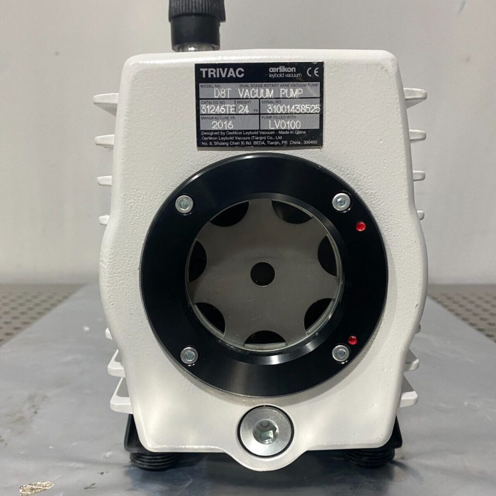 Leybold TriVac D8T Dual Stage Rotary Vane Vacuum Pump – Novus Ferro Pte Ltd