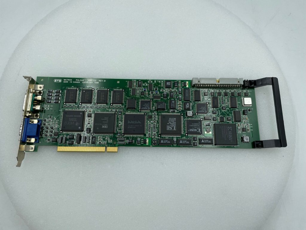 Matrox Pulsar 586-03 PCI Frame Capture PCB Board – Novus Ferro Pte Ltd