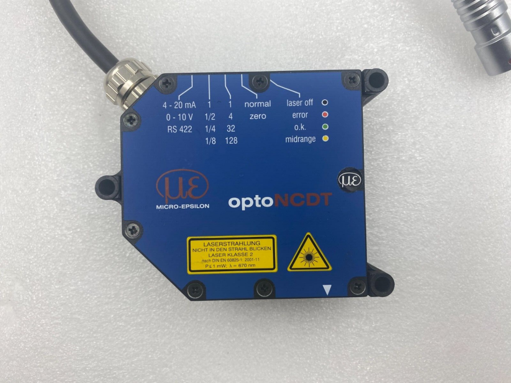 Micro-Epsilon optoNCDT1700 ILD1700-2 Sensor – Novus Ferro Pte Ltd