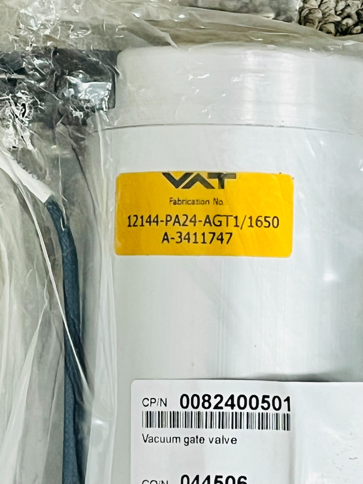 VAT 12144-PA24-AGT1/1650 Gate Valve – Novus Ferro Pte Ltd