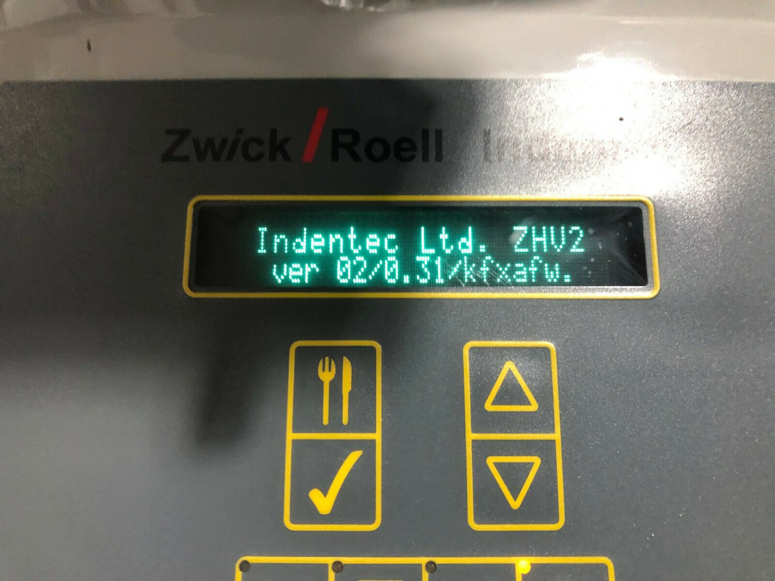 Zwick Roell Indentec ZHV Hardness Tester – Novus Ferro Pte Ltd