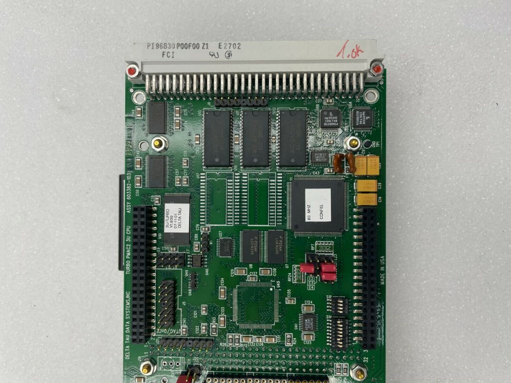 Delta Tau Turbo PMAC 3U CPU 603382-103 PMAC2 CPU Module (V1.11/V1.12 ...