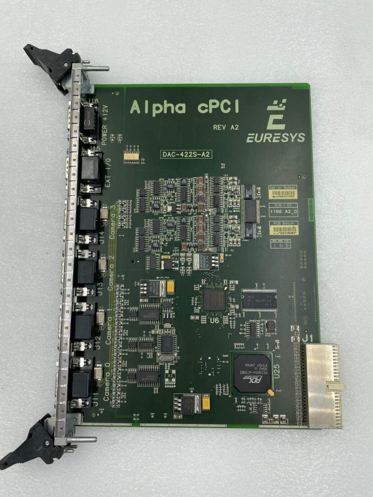 Euresys Alpha cPCI DAC-422S-A2/A3 PCB Board – Novus Ferro Pte Ltd