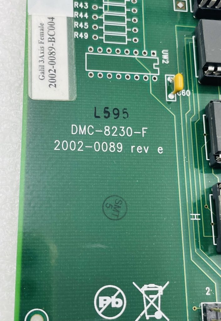 Galil Motion Control DMC-8230-F 3 Axis Female Controller Board – Novus ...