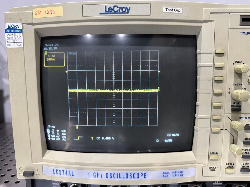 LeCroy LC574AL 1 GHz Digital Oscilloscope, 4-channels – Novus Ferro Pte Ltd