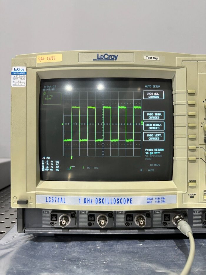 LeCroy LC574AL 1 GHz Digital Oscilloscope, 4-channels – Novus Ferro Pte Ltd
