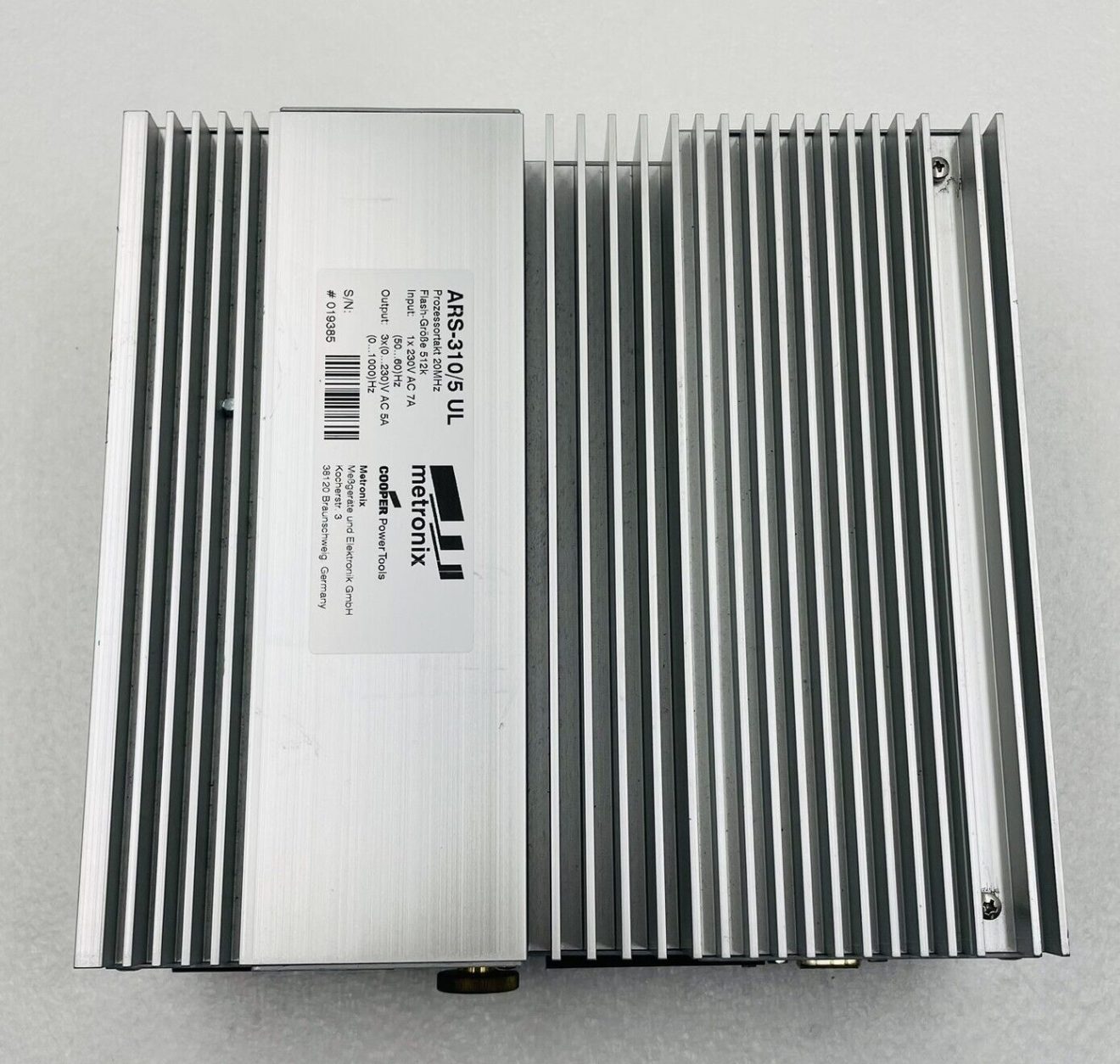 Metronix ARS-310/5 UL Servo Motor – Novus Ferro Pte Ltd