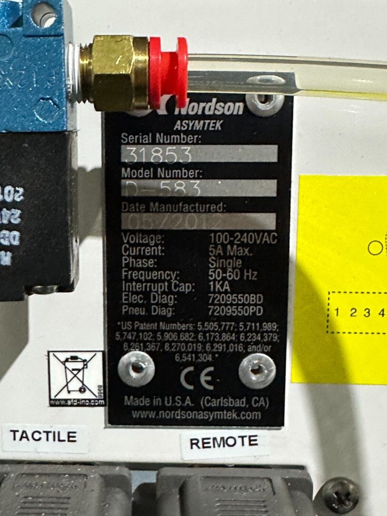 Nordson Asymtek DispenseMate D-583 Benchtop Dispensing System – Novus ...
