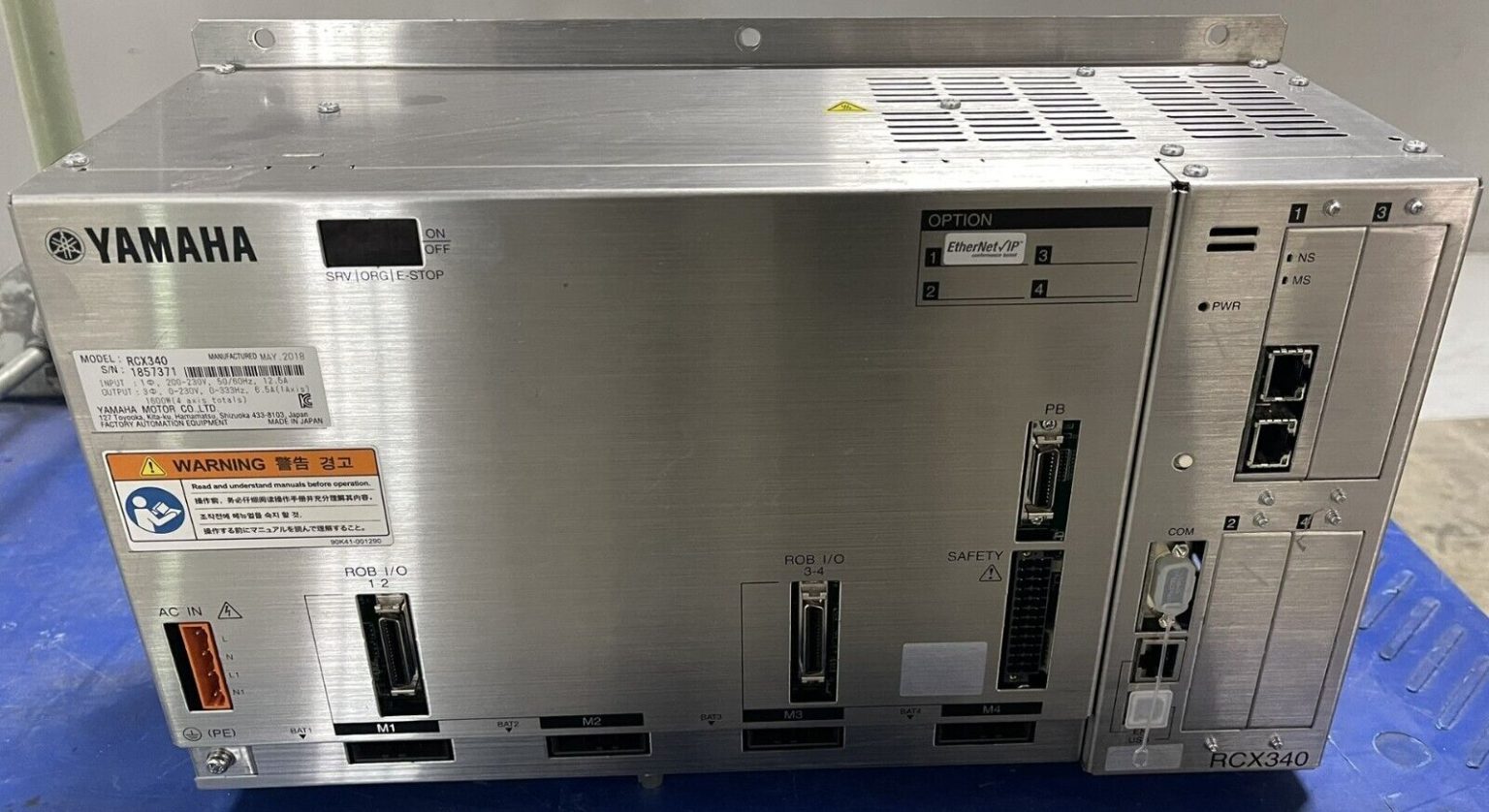 Yahama RCX340 Controller with YK350XG Robot – Novus Ferro Pte Ltd
