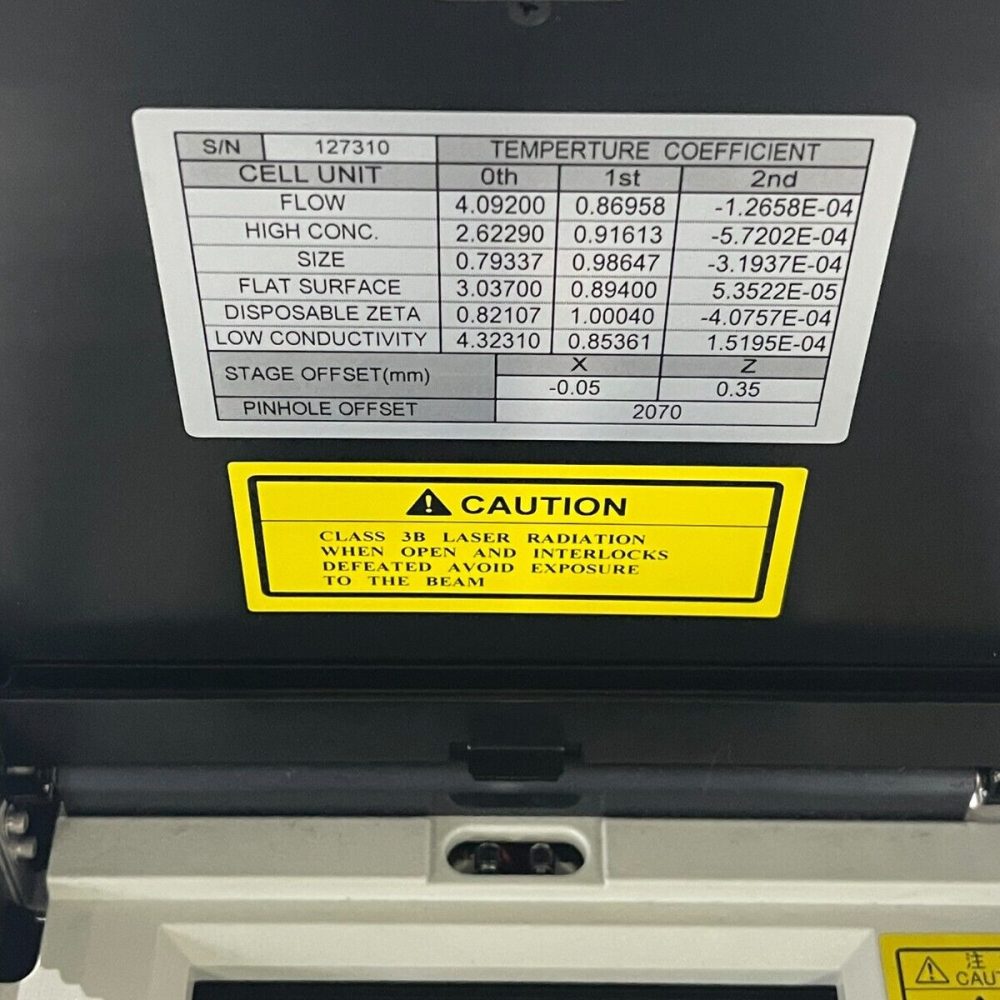 Beckman Coulter Delsa Nano C Particle Analyzer – Novus Ferro Pte Ltd